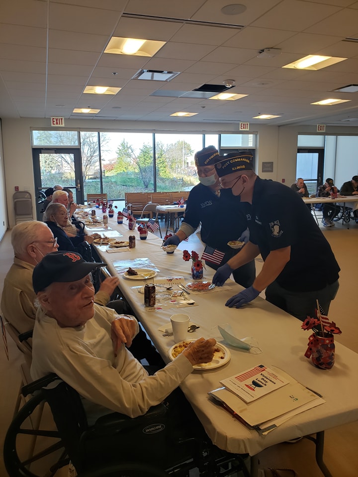 Celebrating Veterans Day at the Illinois Veterans Home in Chicago - VFW ...
